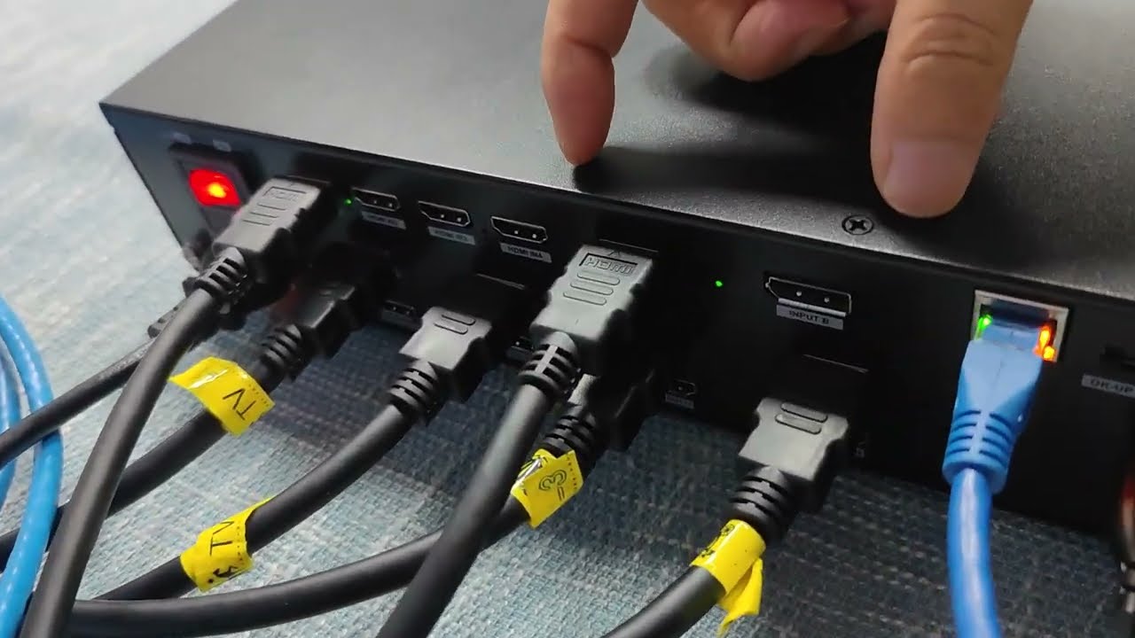 New VPX-500P with 4K input demo - YouTube