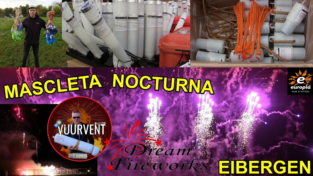 Mascleta Nocturna - Kruitfunding Vuurvent - Dream Fireworks - Europlá ...