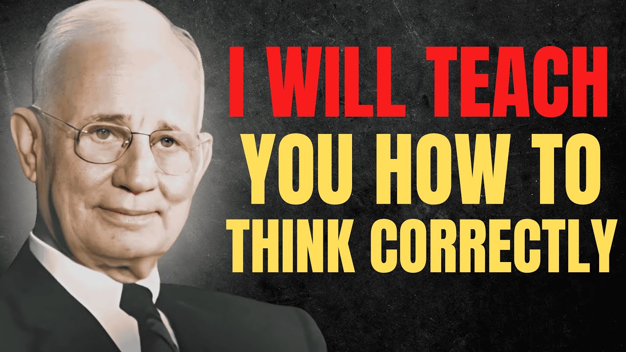 I Will Teach You How to Think Correctly – Life-Changing Motivation ...