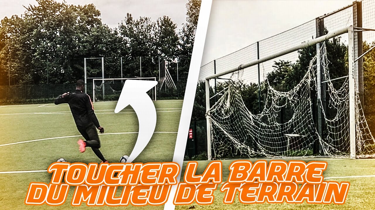 TOUCHER LA BARRE DU MILIEU DE TERRAIN C'EST POSSIBLE? DEFI FOOTBALL ...