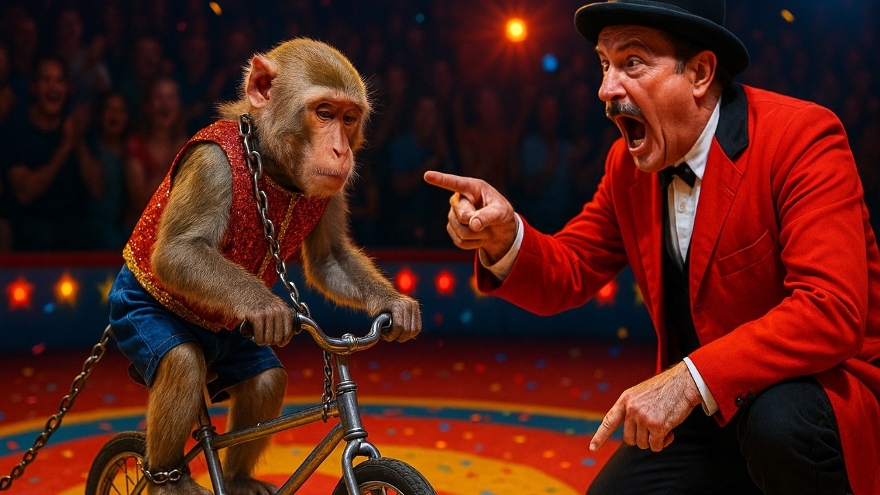 How Monkey Shows Really Hurt These Animals | Exposing the Monkey ...