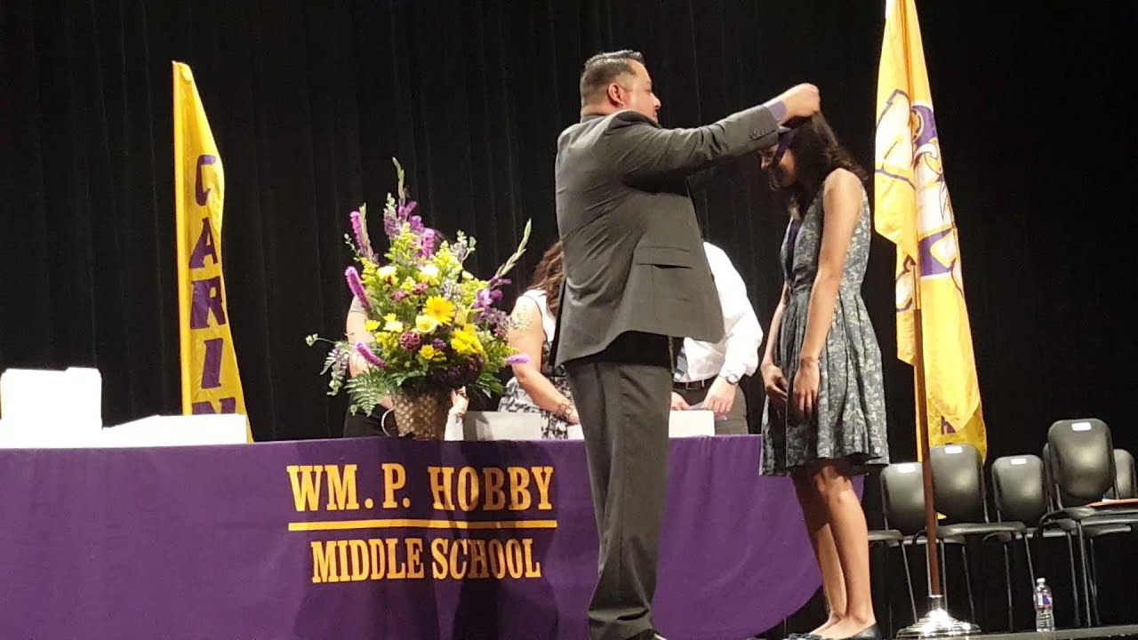 Hobby middle school award 2015 - YouTube