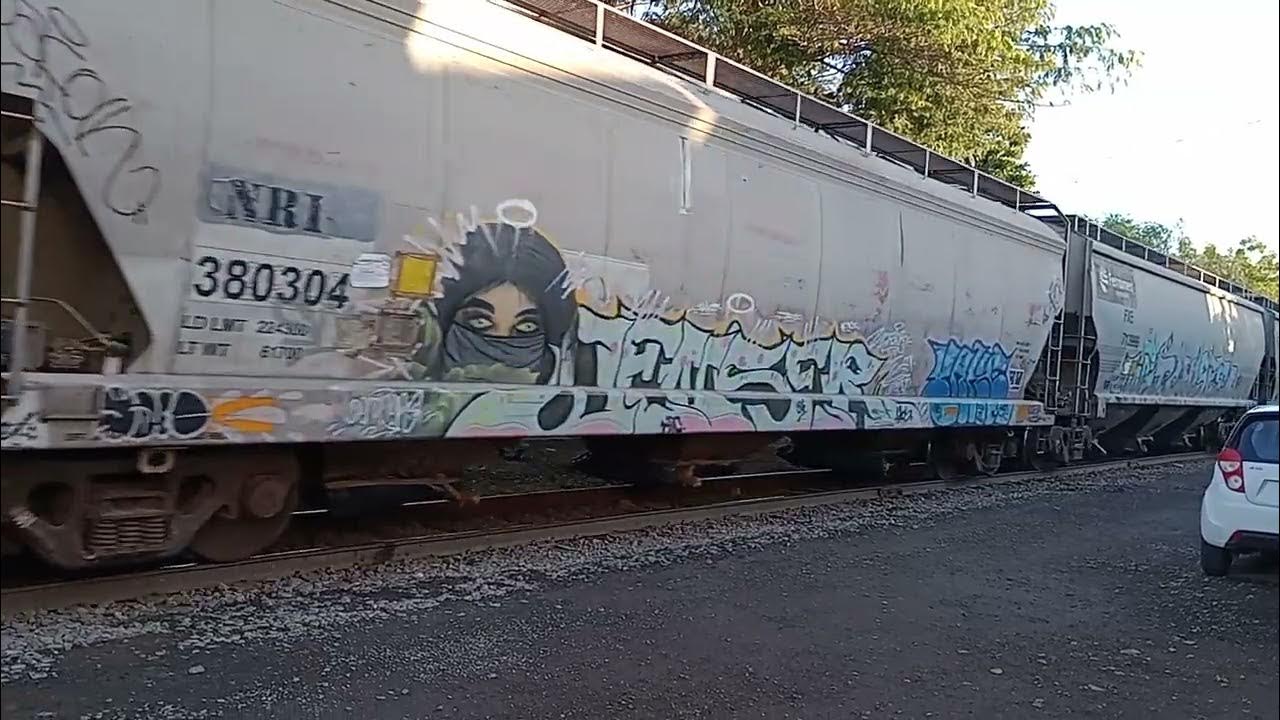 asi se arranca un tren Directo Empalme Guadalajara FXE 4635 Rumbo Sur - YouTube