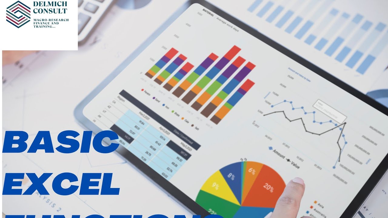 Basic Excel Functions YouTube Basic Excel Functions YouTube