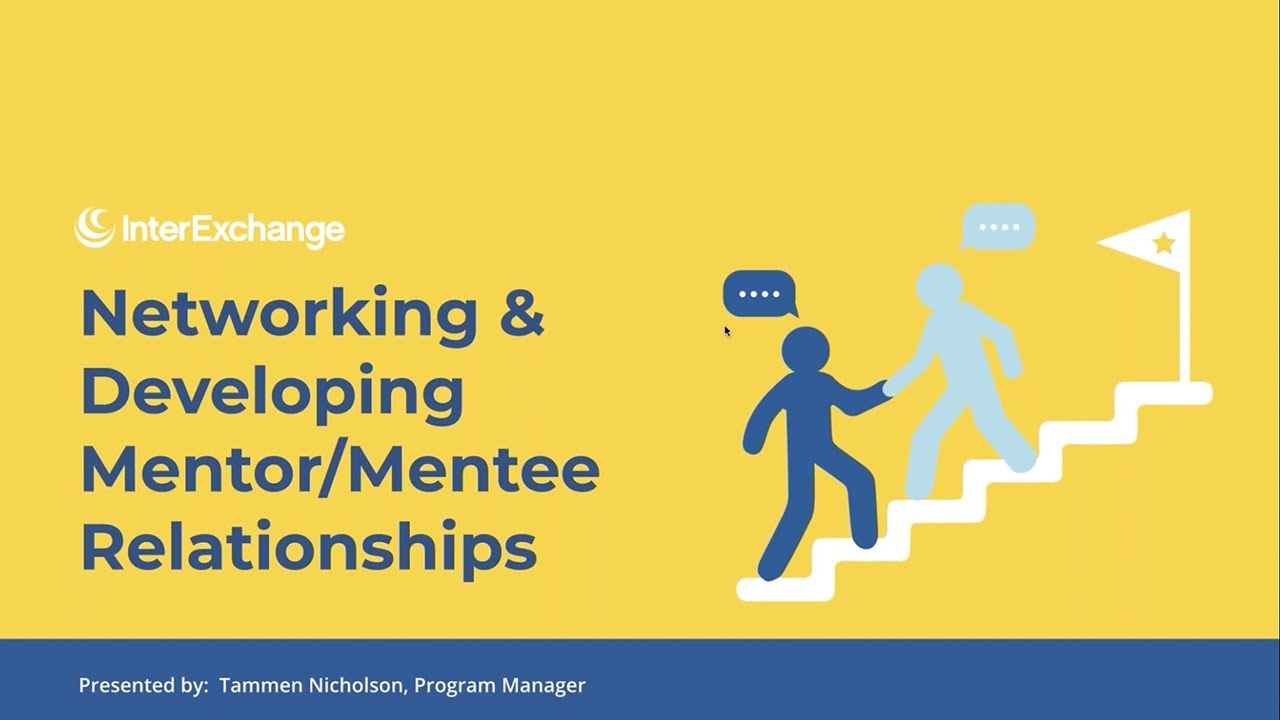 Career Guidance Webinar: Networking & Developing Mentor-Mentee ...