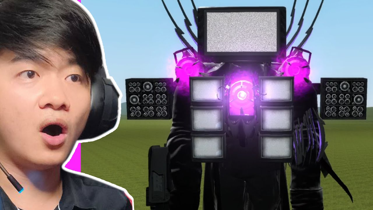 Titan TV man Upgraded G-Mod | តួអង្គថ្មីក្នុង Garry mod - YouTube