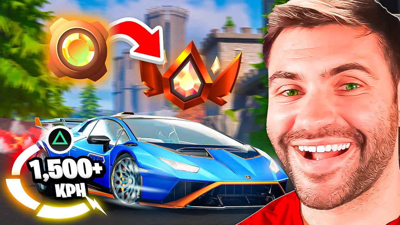 How to get CHAMPION Rank with these TRICKS in Rocket Race - YouTube