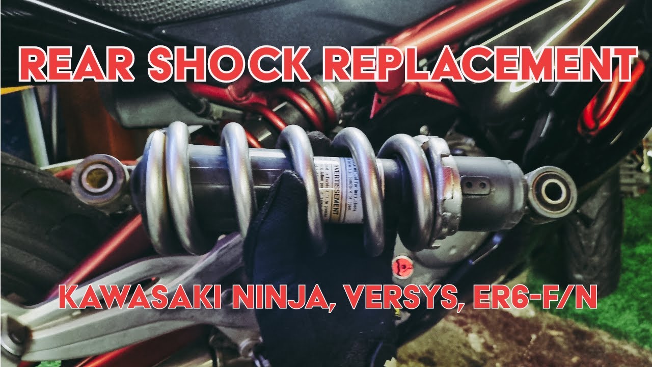 Kawasaki Ninja Rear Shock Replacement - YouTube