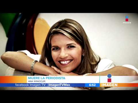 Fallece la periodista Ana Winocur | Imagen Noticias con Francisco Zea ...