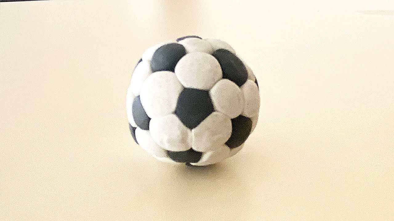 Making Football With Clay - YouTube