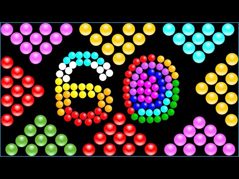 Colors Balls Counting - 1-60 - The Kids' Baby Cartoon 3D ( Learning ...