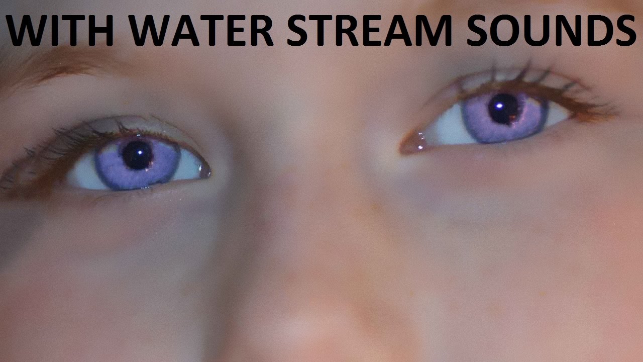 Change Eye Color To Purple Binaural Beats (Water) | Purple Eye ...
