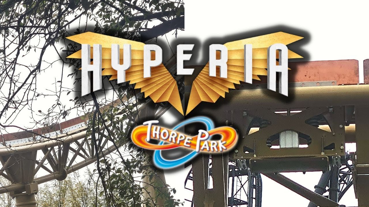 Thorpe Park Hyperia Update 18th November 2023 | Brake run installed ...