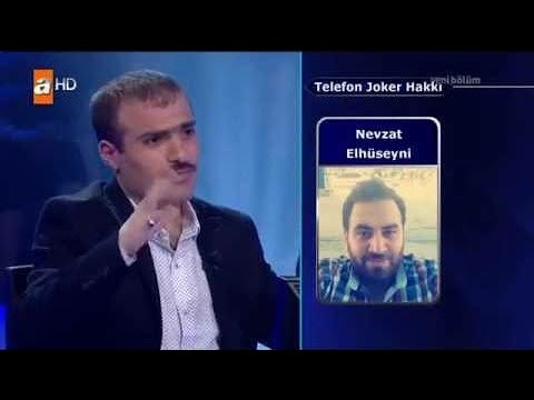Muşlu İbrahim telefon jokerini kullanıyor (İSKELETOR ) kim milyoner olmak ister.