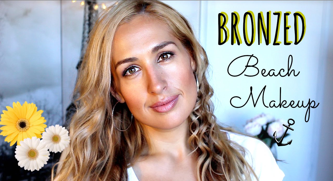 Bronzed Beach Makeup - YouTube