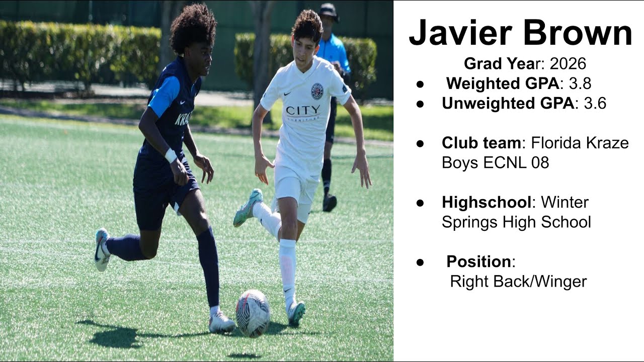 Javier Brown - 2023/2024 Highlights - YouTube