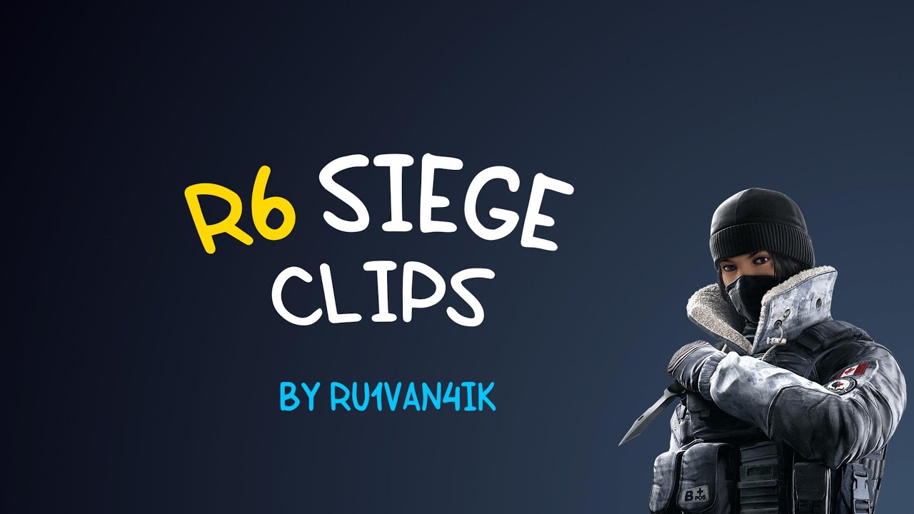 R6 SIEGE CLIPS EMERALD RANK 2024 - YouTube