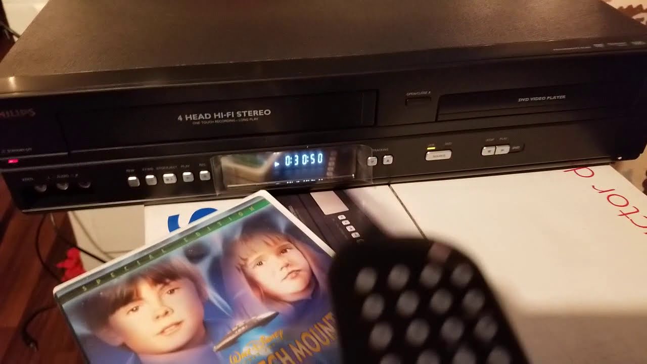 Combo Dvd Y Vhs Philips Dvp3345vb/f7 Video Cassetera - YouTube