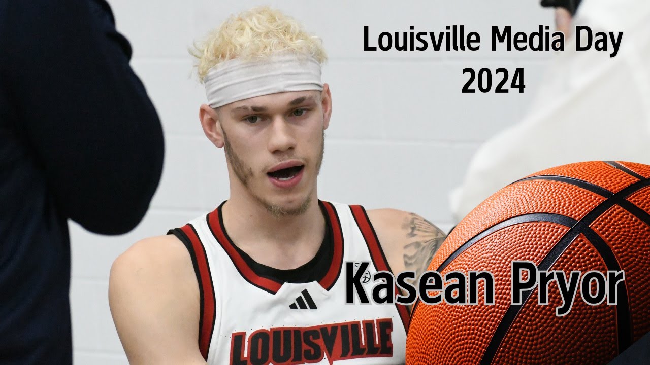 Louisville Media Day: Forward Kasean Pryor - YouTube