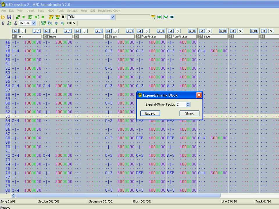 MED Soundstudio - Improve on basic song - YouTube