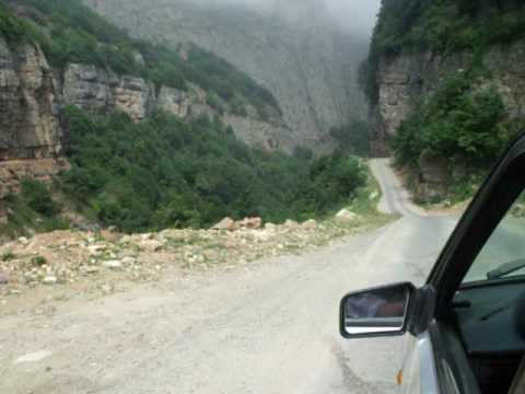 Xinaliq yolu, road to Kinalug village, Quba xinaliq kəndi.