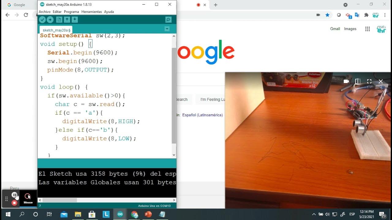 Calculando la velocidad del sonido usando Arduino - YouTube
