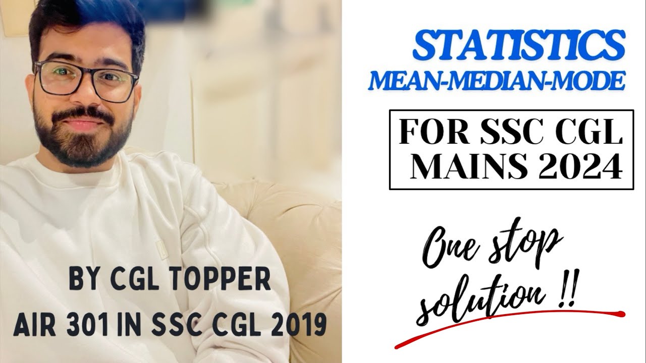 STATISTICS #ssc #ssccgl2024 #education #exam - YouTube