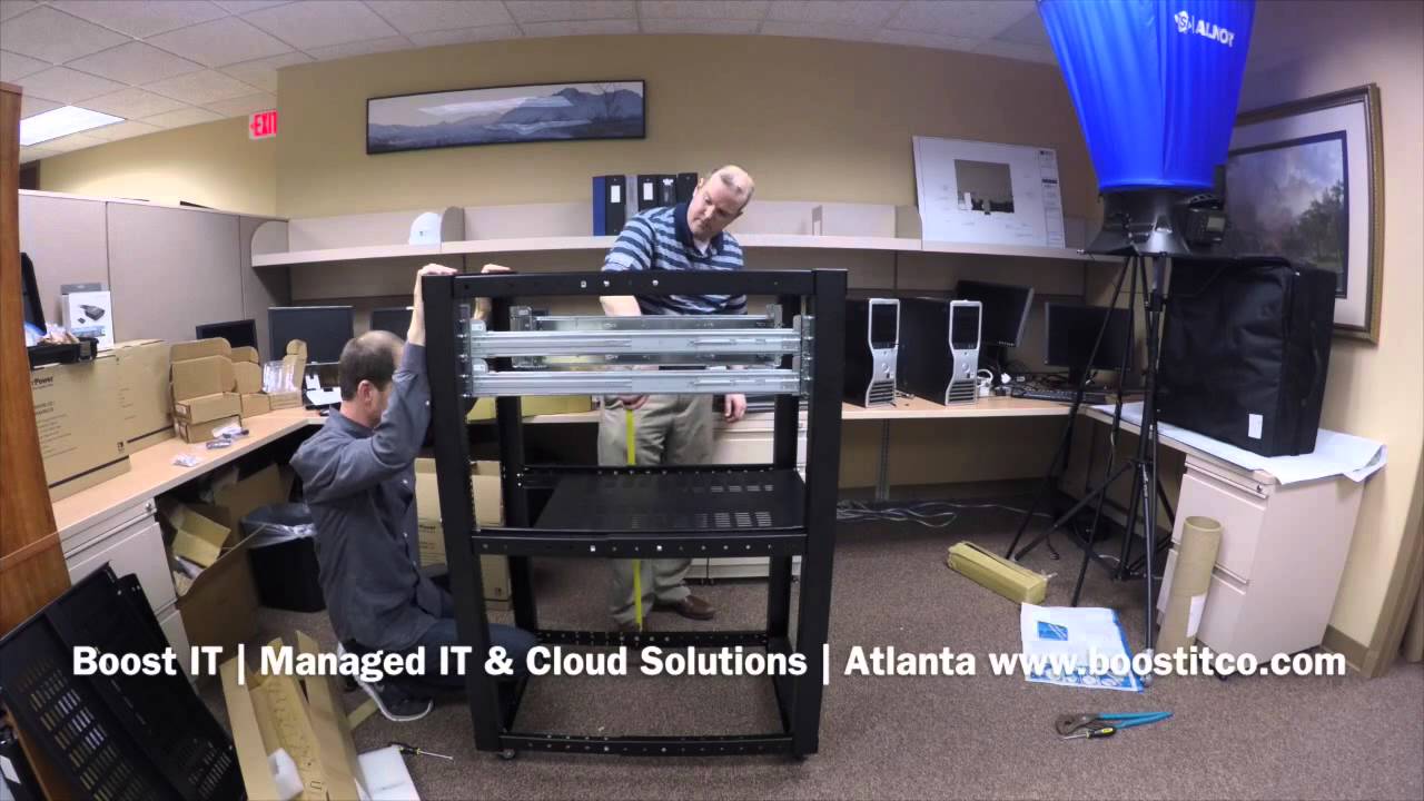 Rack Build & Dell Rack Servers Install | Boost IT - YouTube