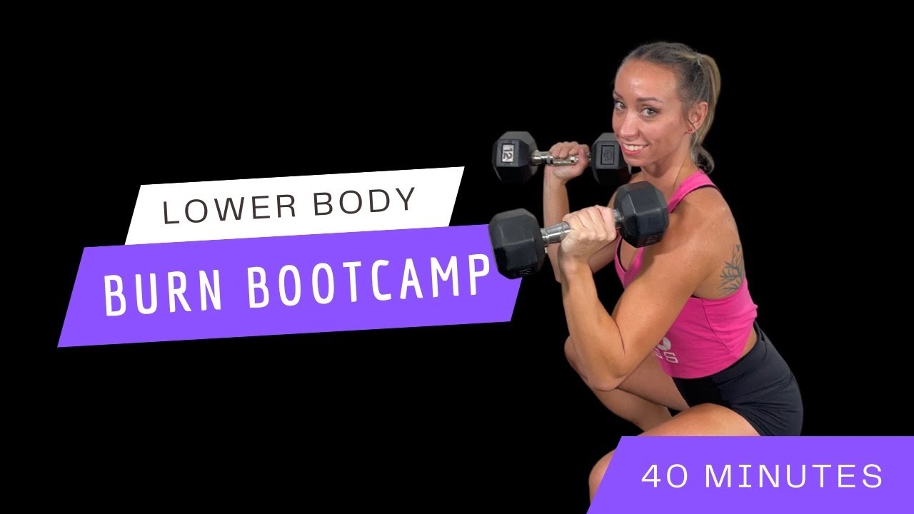 40 Min Leg Workout | Lower Body Burn - YouTube