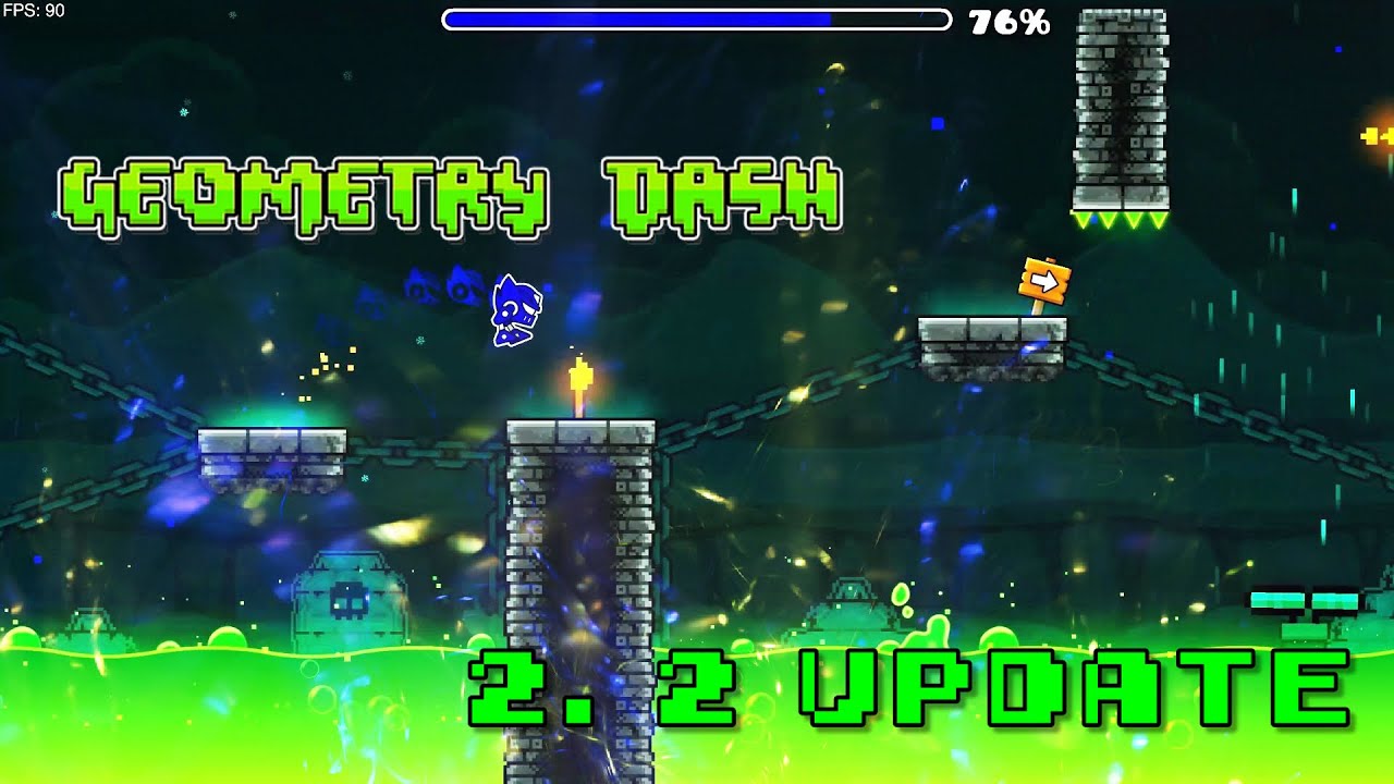 Geometry Dash 2.2 Update - YouTube