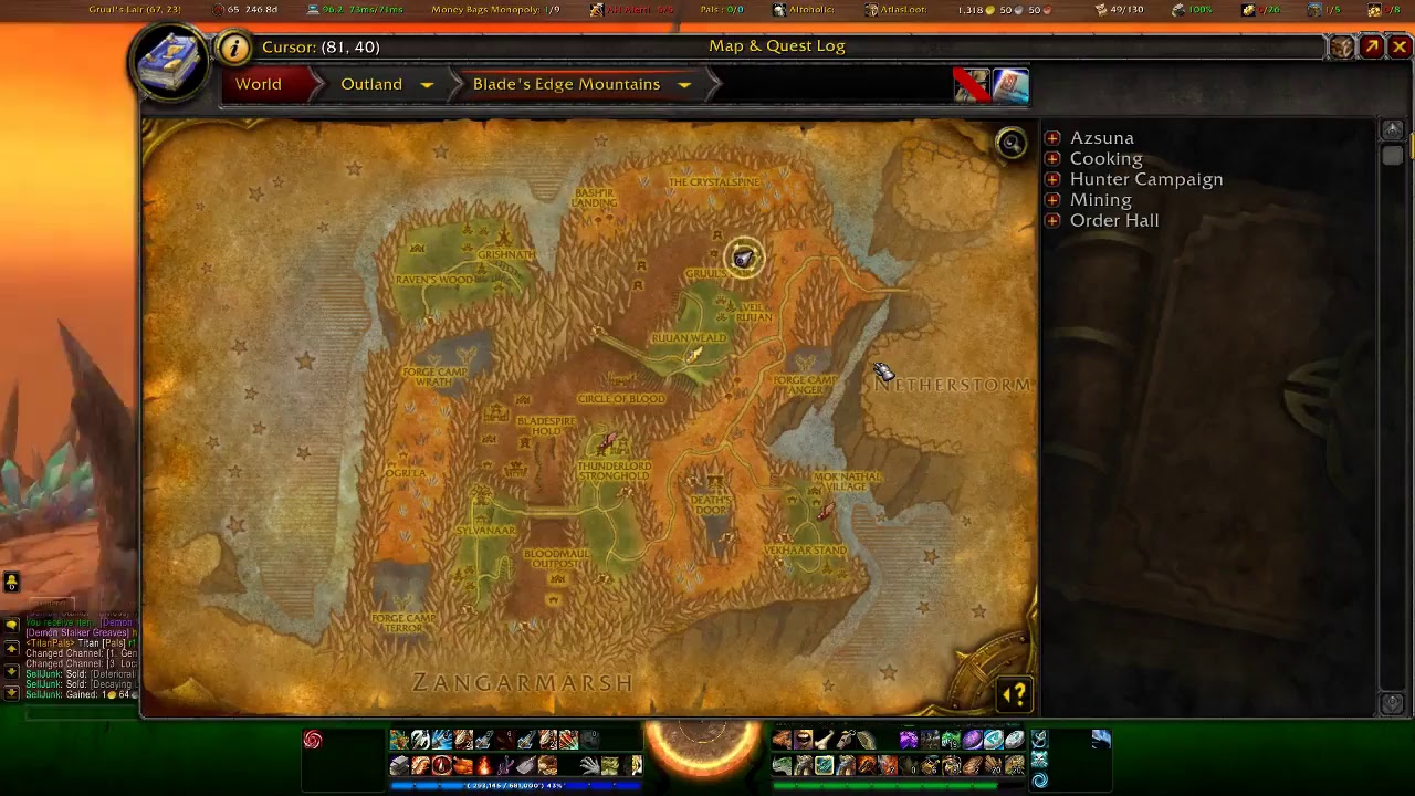 Attempting to get full Tier 4 of the Fallen Hero/Demon Stalker set for ...