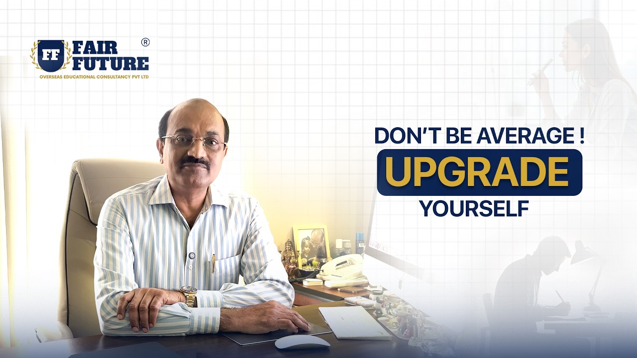 Don't Be Average, Upgrade Yourself - Dr. S Raj @fairfutureindia - YouTube