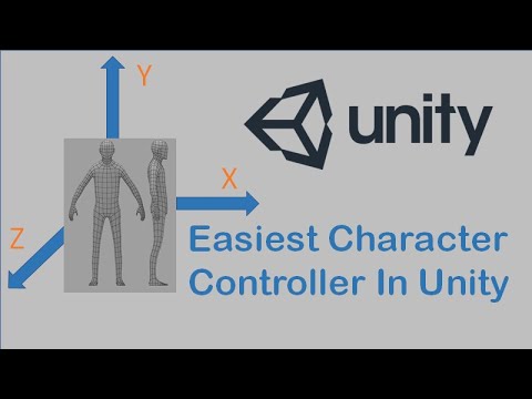 Easiest Character Controller Unity - YouTube