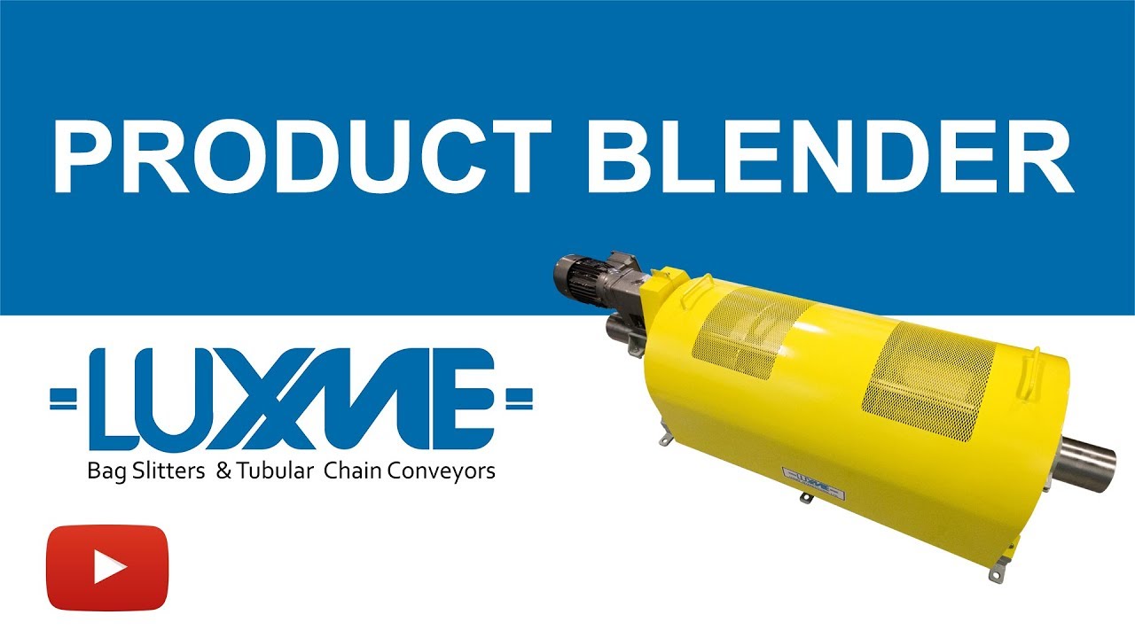 Tubular Rotary Inline Blender (Luxmix®) - Tubular Drag Conveyors ...