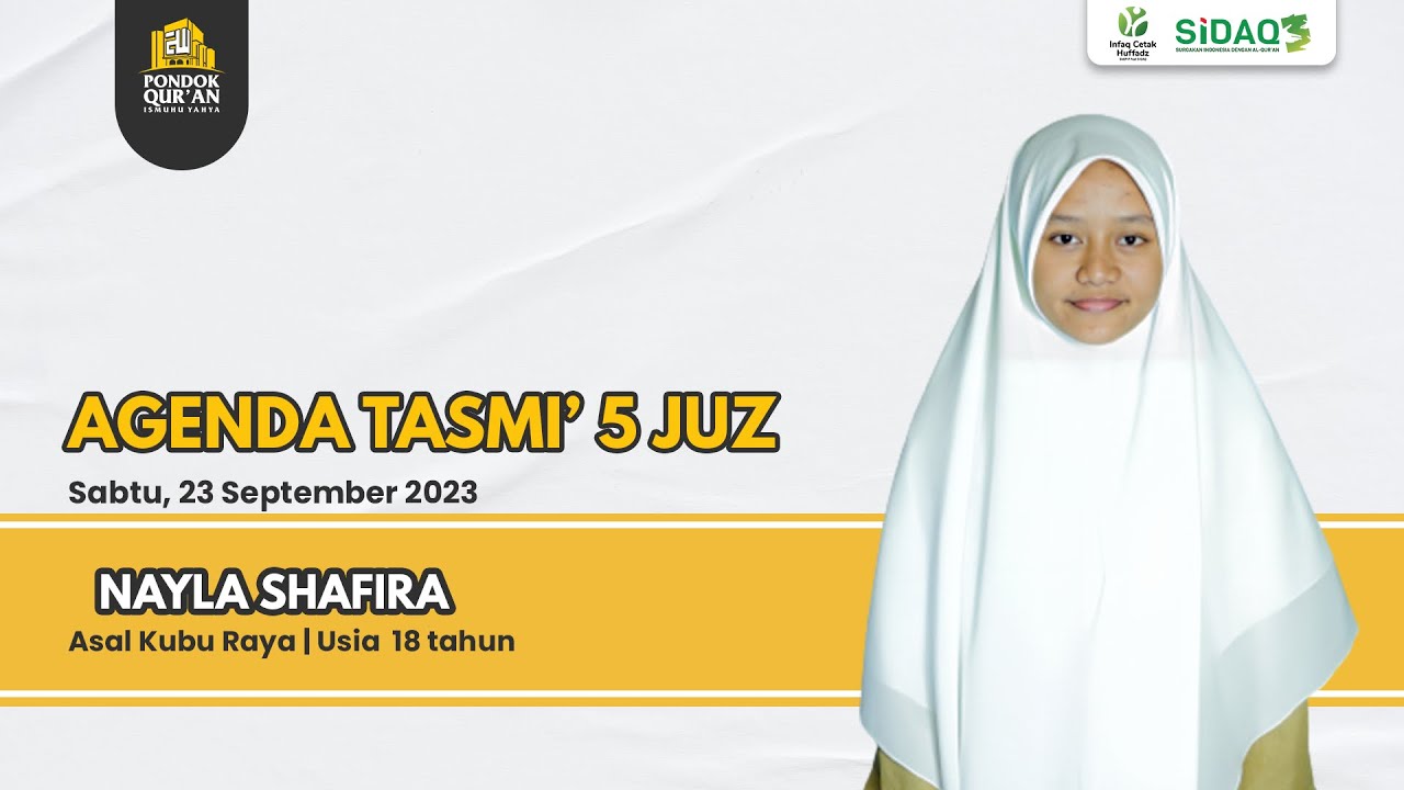 TASMI SANTRI ICH | NAILA SYAFIRA AULIA | 23.09.2023 - YouTube