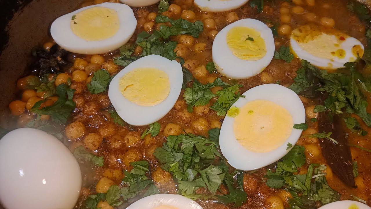 Chanay Ande ki Recipe| Lahori Anda Chanay| Lahori Cholay | Authentic ...