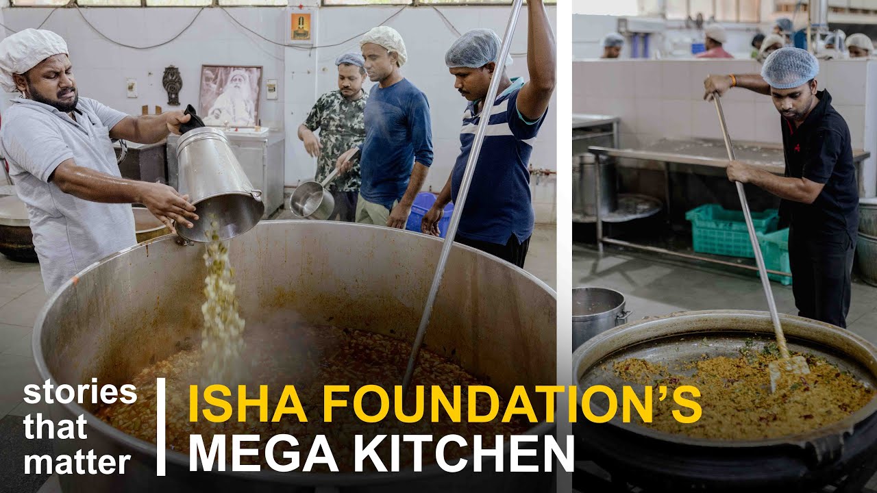 Divine Dining | Inside the Mega Kitchen of Isha Foundation | Stories ...