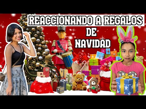 ANGELA Y MARIA BELEM REACCIONAN A SUS REGALOS DE NAVIDAD