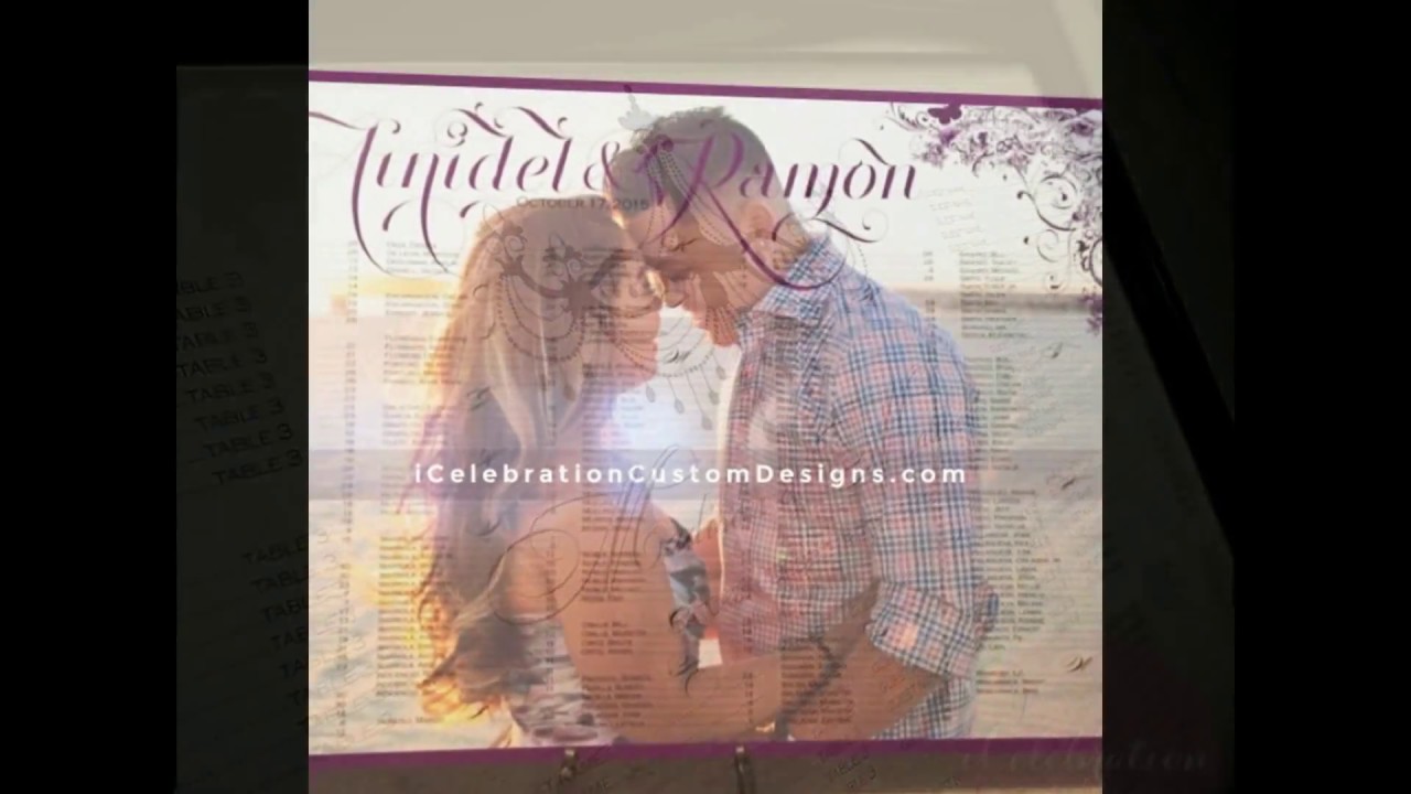 Beautiful Seating Charts - YouTube