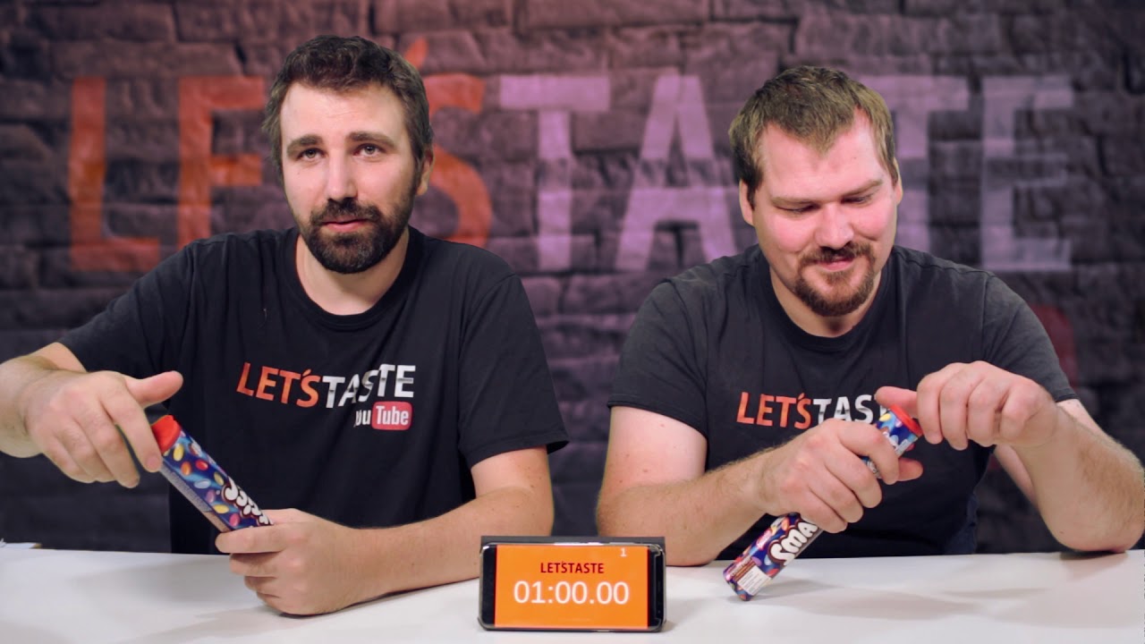 Smarties One Minute Challenge - YouTube