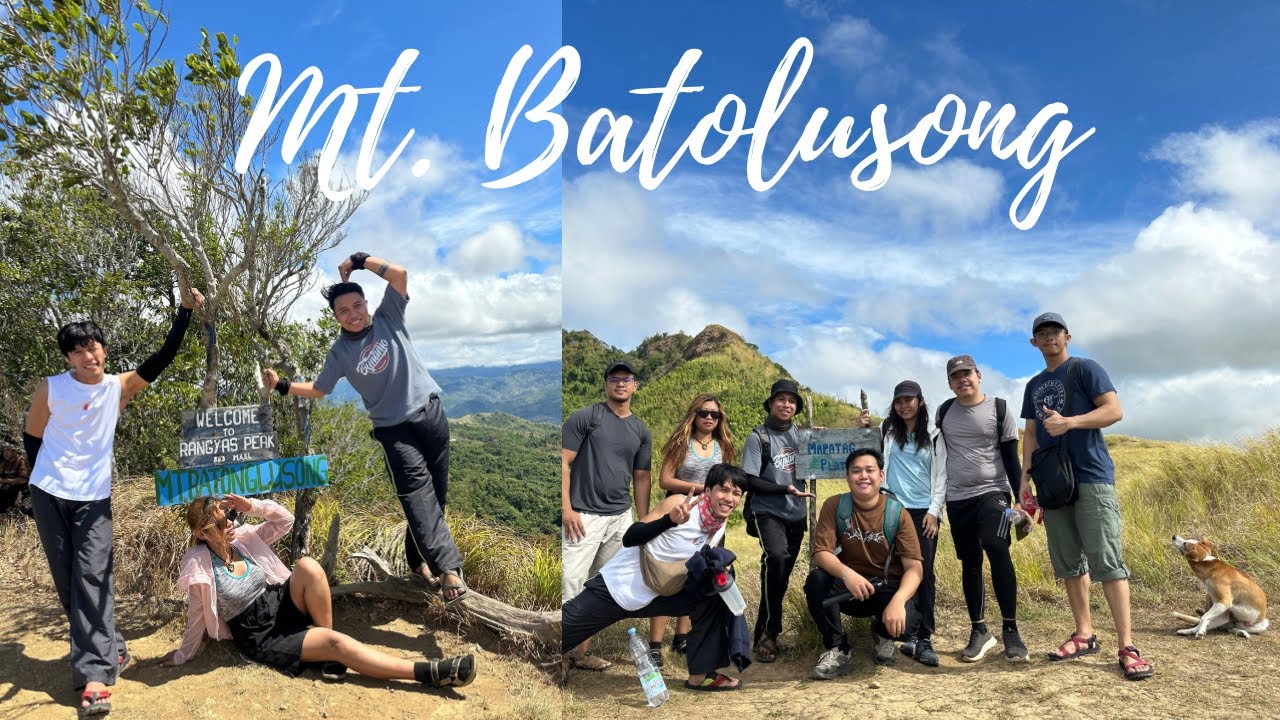 Hiking at Mt. Batolusong | My 27th summit |Glen Avelino - YouTube