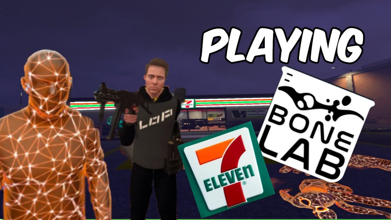 Playing bonelab 711 mod - YouTube