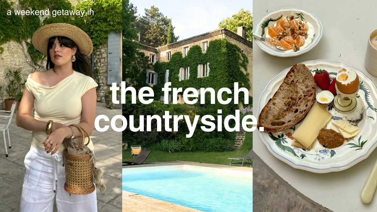 a weekend in the french countryside | cooking, making new friends ...