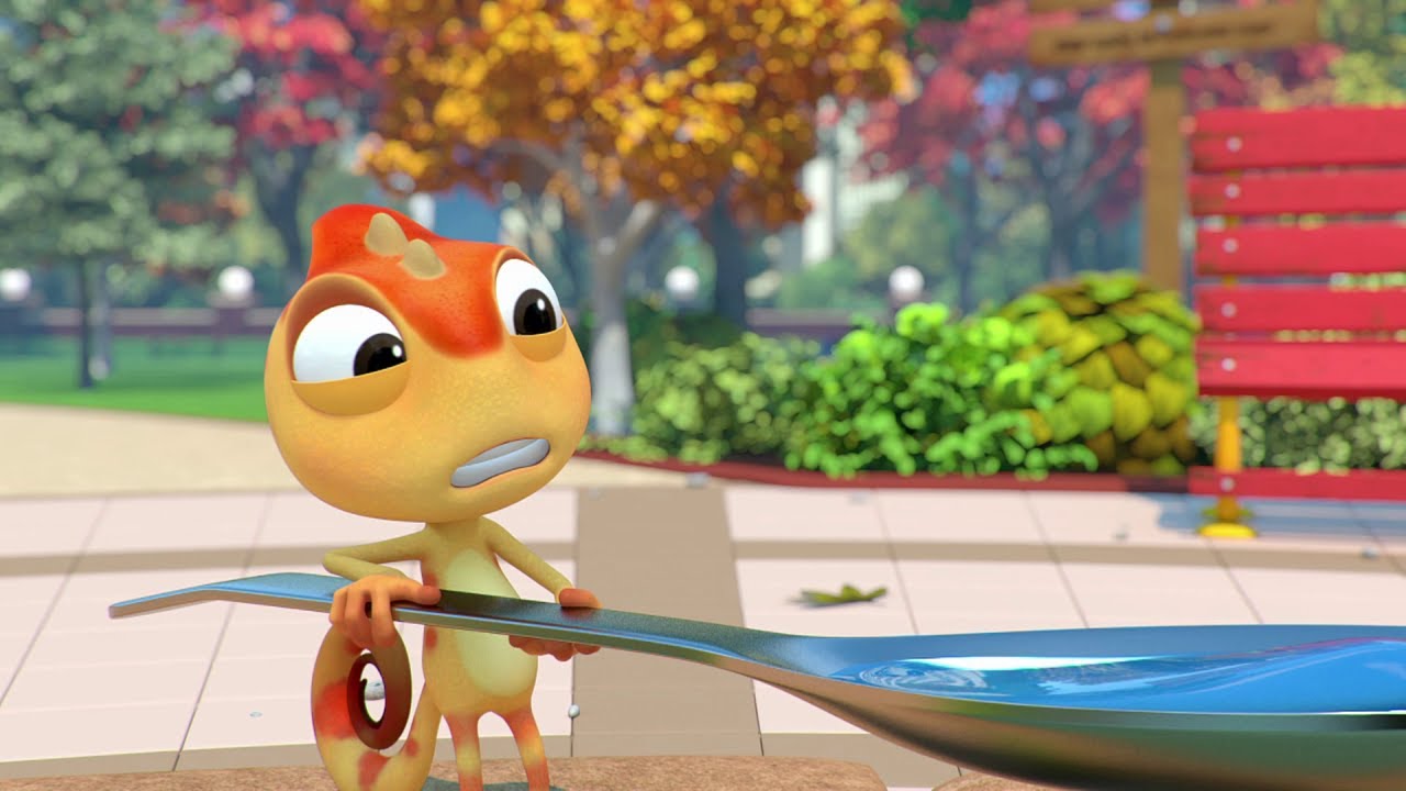 SPOON #1 #2 #3 FULL EPISODE | Cam & Leon | Cartoon for Kids | Kids ...