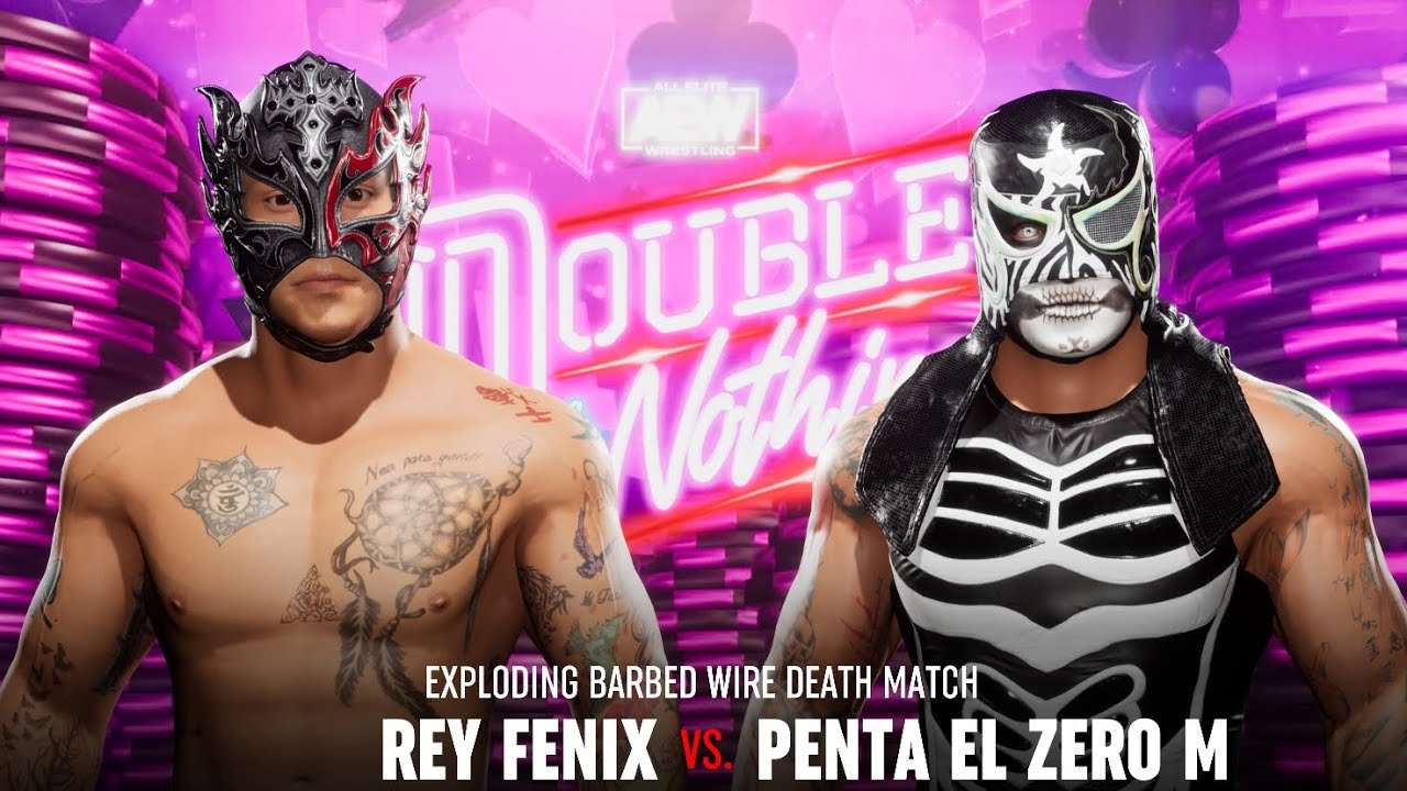 AEW Fight Forever Rey Fenix Vs Penta - YouTube