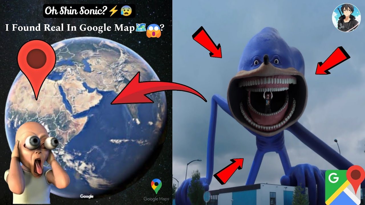 ⚡😰Oh I Found Scary Sonic In Google Map🗺️? #trending #viralvideo #map #googlemaps #datadefender4u ...