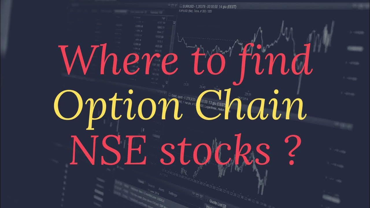how to view option chain of stocks listed on NSE INDIA | Option chain ...