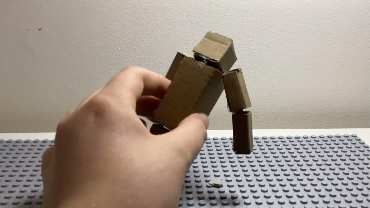 goofy ahh ragdoll cardboard figure💀 - YouTube