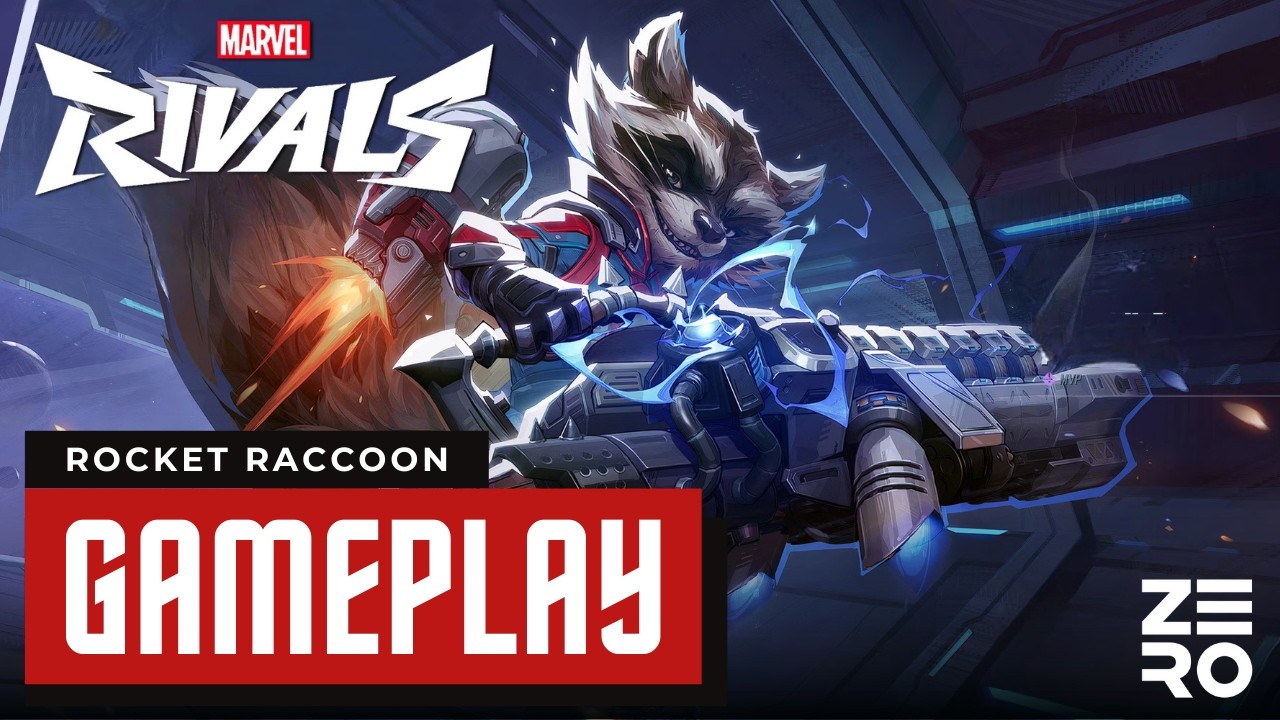 Marvel Rivals - Rocket Raccoon Gamplay - YouTube