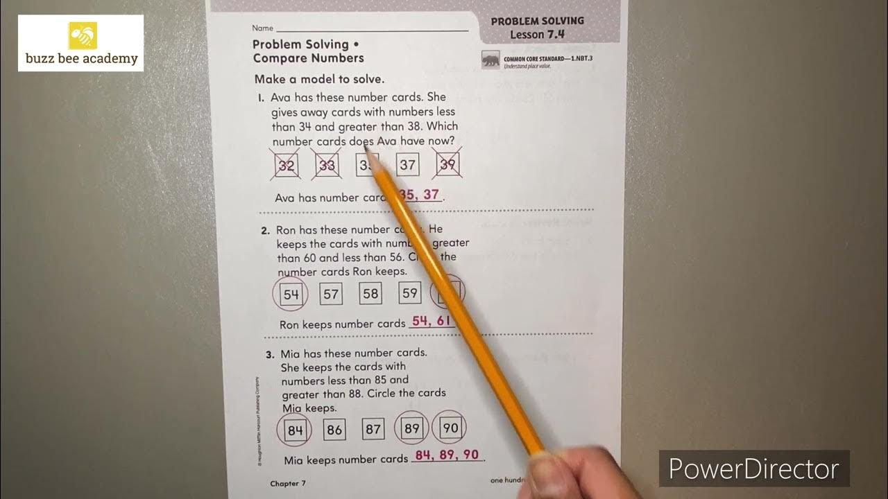 Go Math: 1st Grade Chapter 7.4 Homework and Practice Common Core Math ...